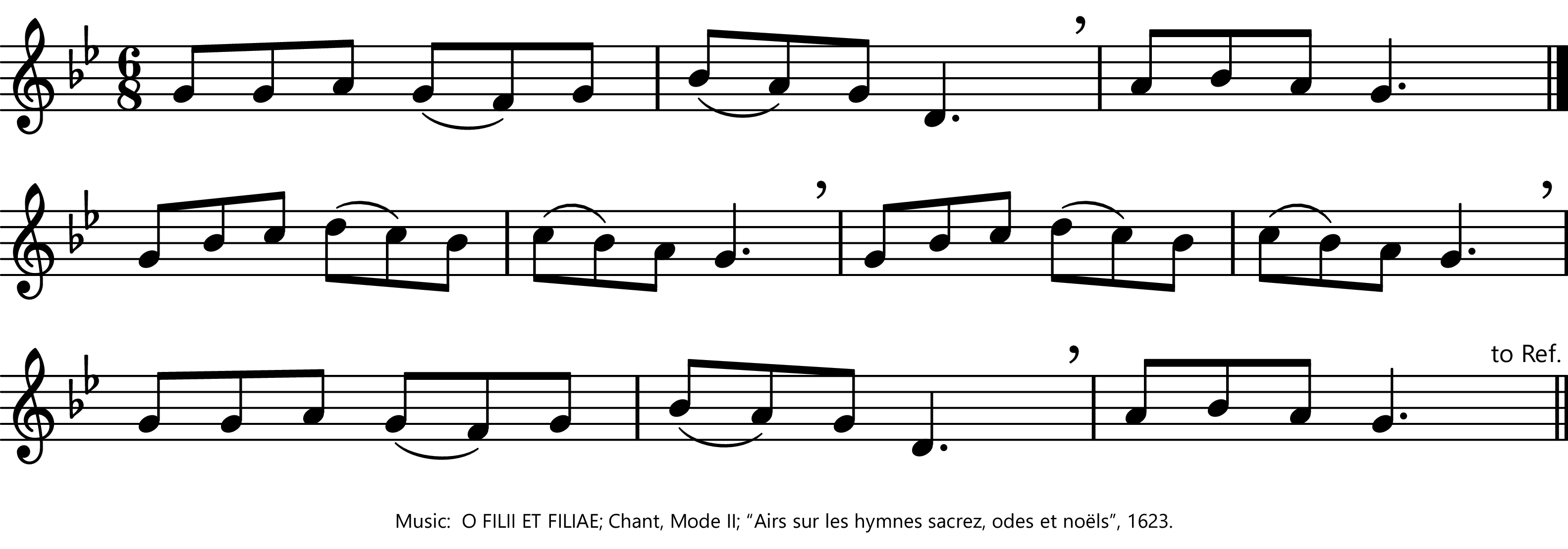 O filii et filiae: O Sons and Daughters, Let Us Sing [John M. Neale]